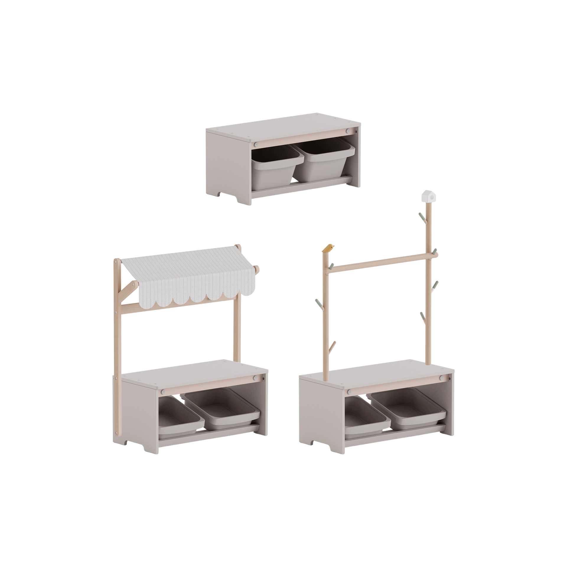 Cube Montessori Play Cabinet – PUPUPULA
