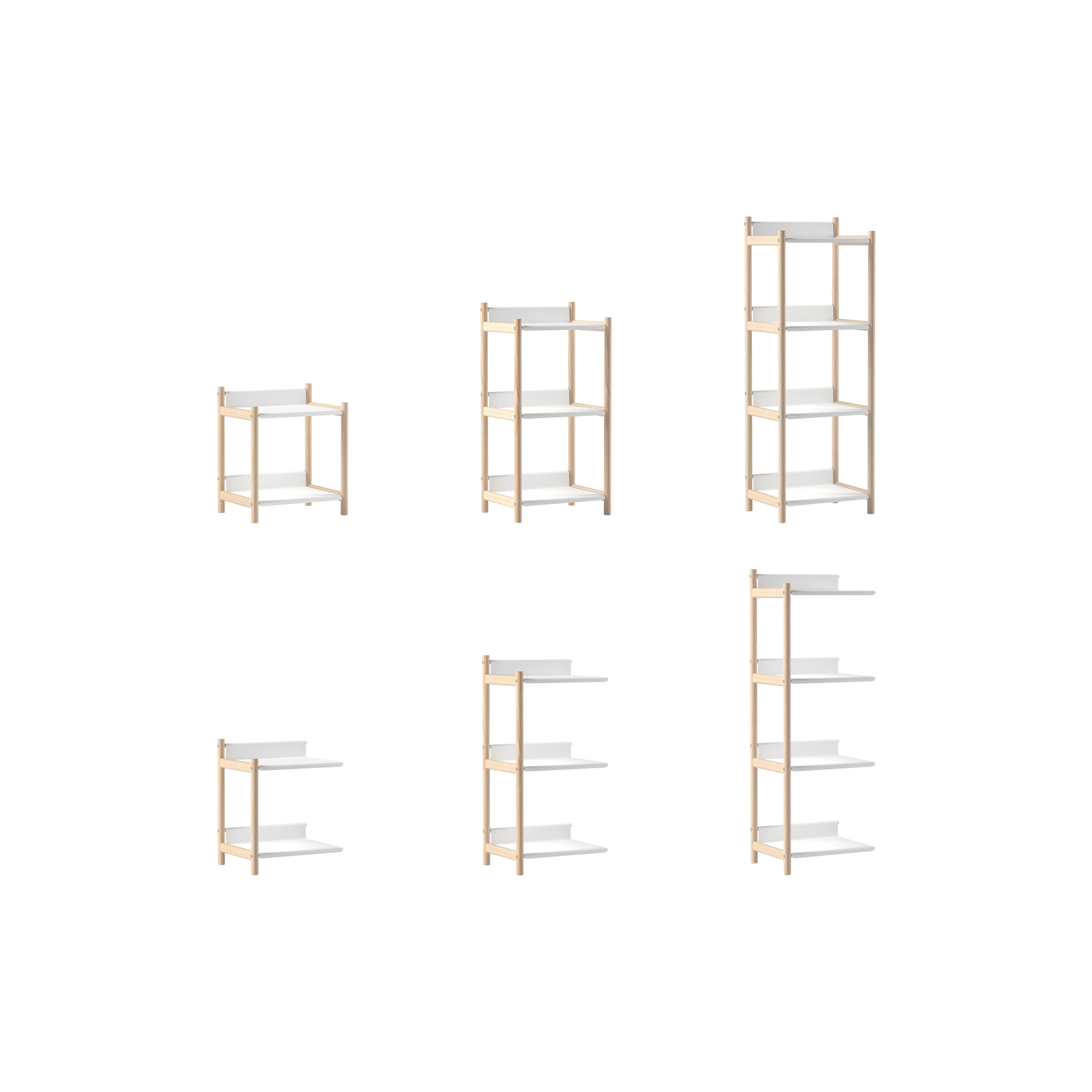 Modular Storage System - Timeless Shelves - PUPUPULA
